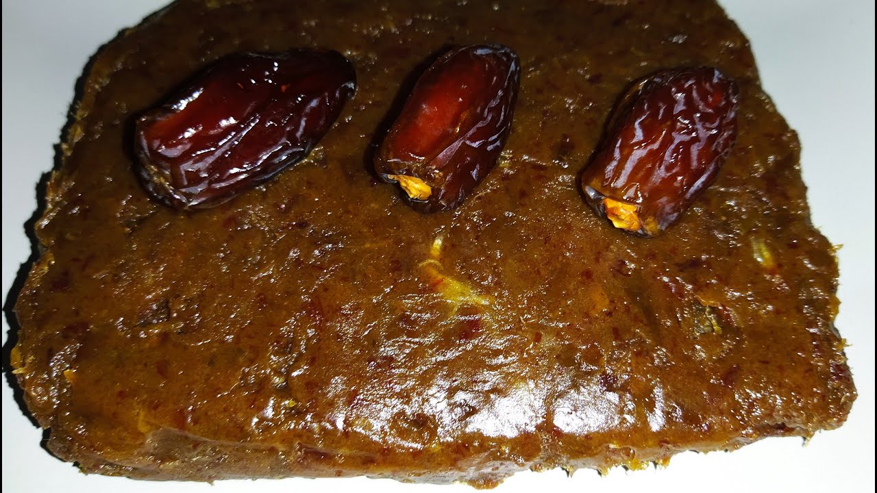 Pasta di Datteri معجون التمر - YouTube