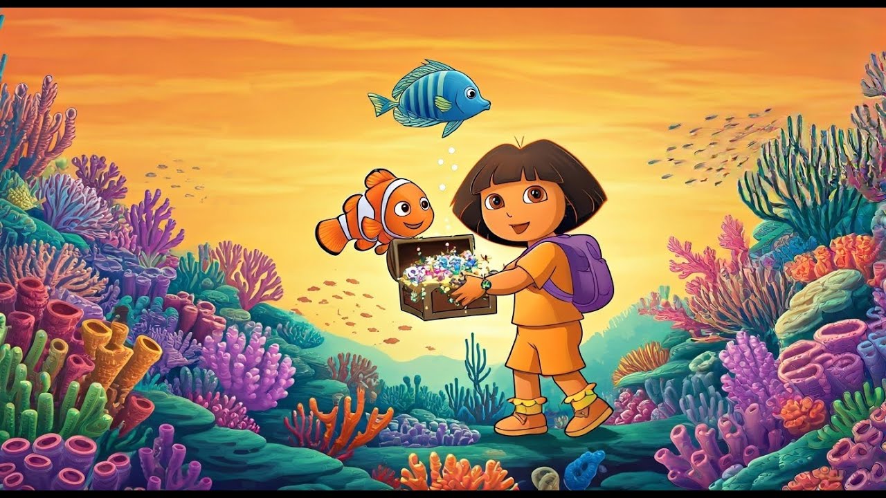 La aventura submarina de Dora y Nemo - YouTube