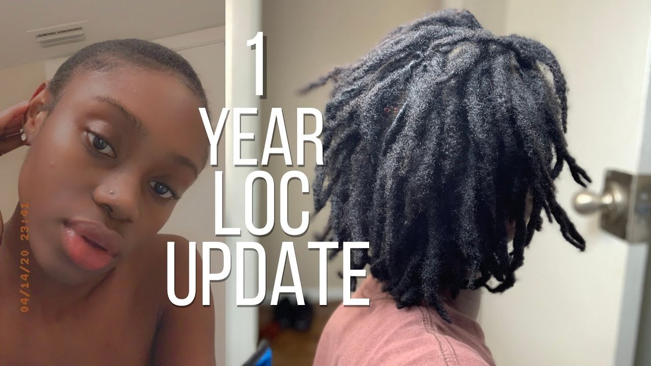 1 YEAR LOC UPDATE - loctician? hair growth oils, herbal hair rinse, and ...