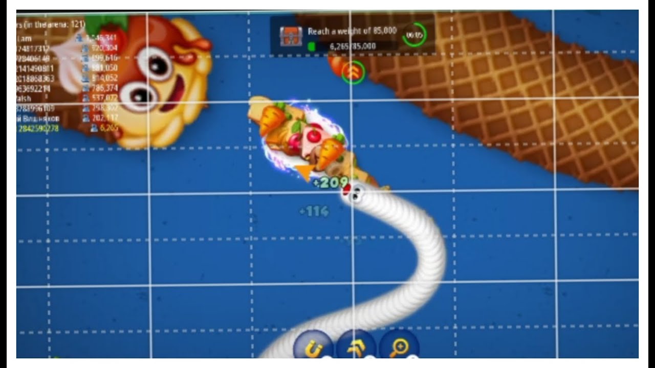 Worms zone.io hungry snake // worms zone best game play #wormszoneioslithersnakegame # ...