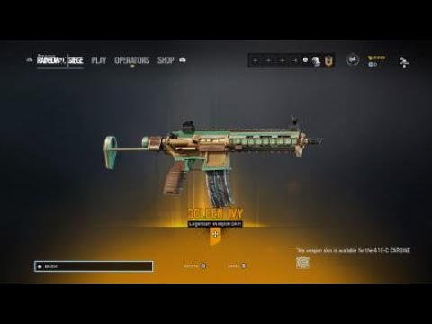 R6 First legendary! (Golden ivy skin for Jager) - YouTube