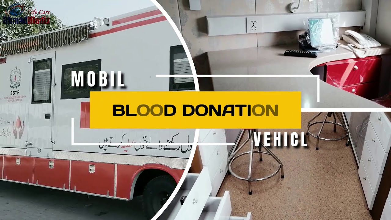 Mobile Blood Donation Vehicle on 25ft Truck Chassis - YouTube