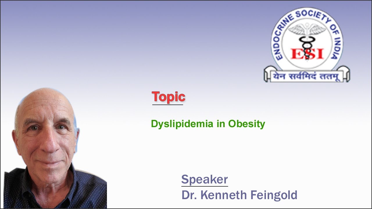 Dyslipidemia in Obesity by Dr. Kenneth Feingold - YouTube