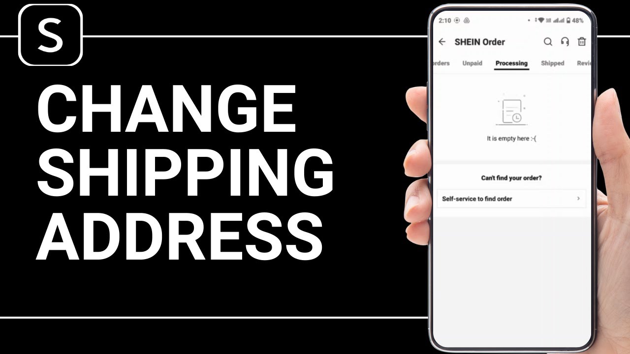 How To Change Shipping Address In Shein After Placing Order - YouTube