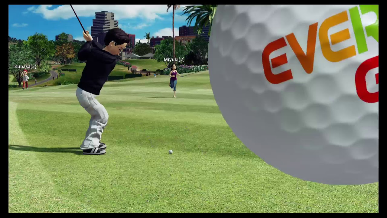 Everybody's Golf 62.6 yds. Chip-In - YouTube