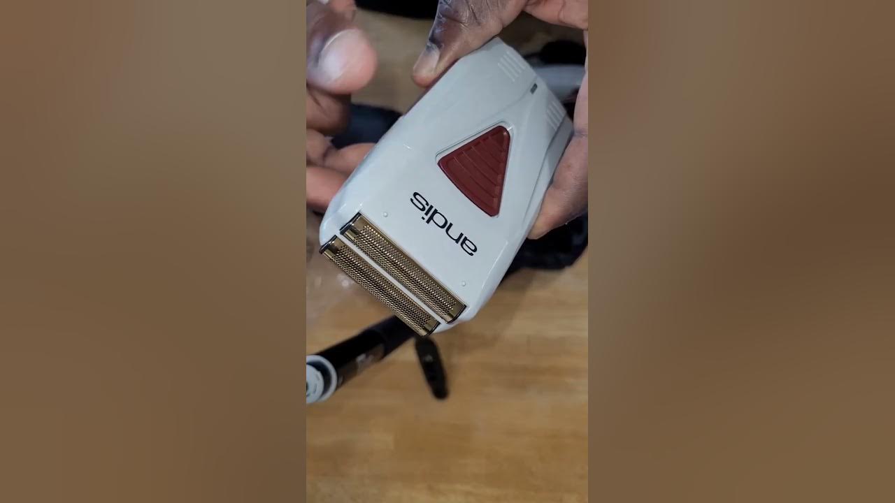 unboxing my, Andis finishing combo ,corded trimmer/ lithium shaver kit. - YouTube