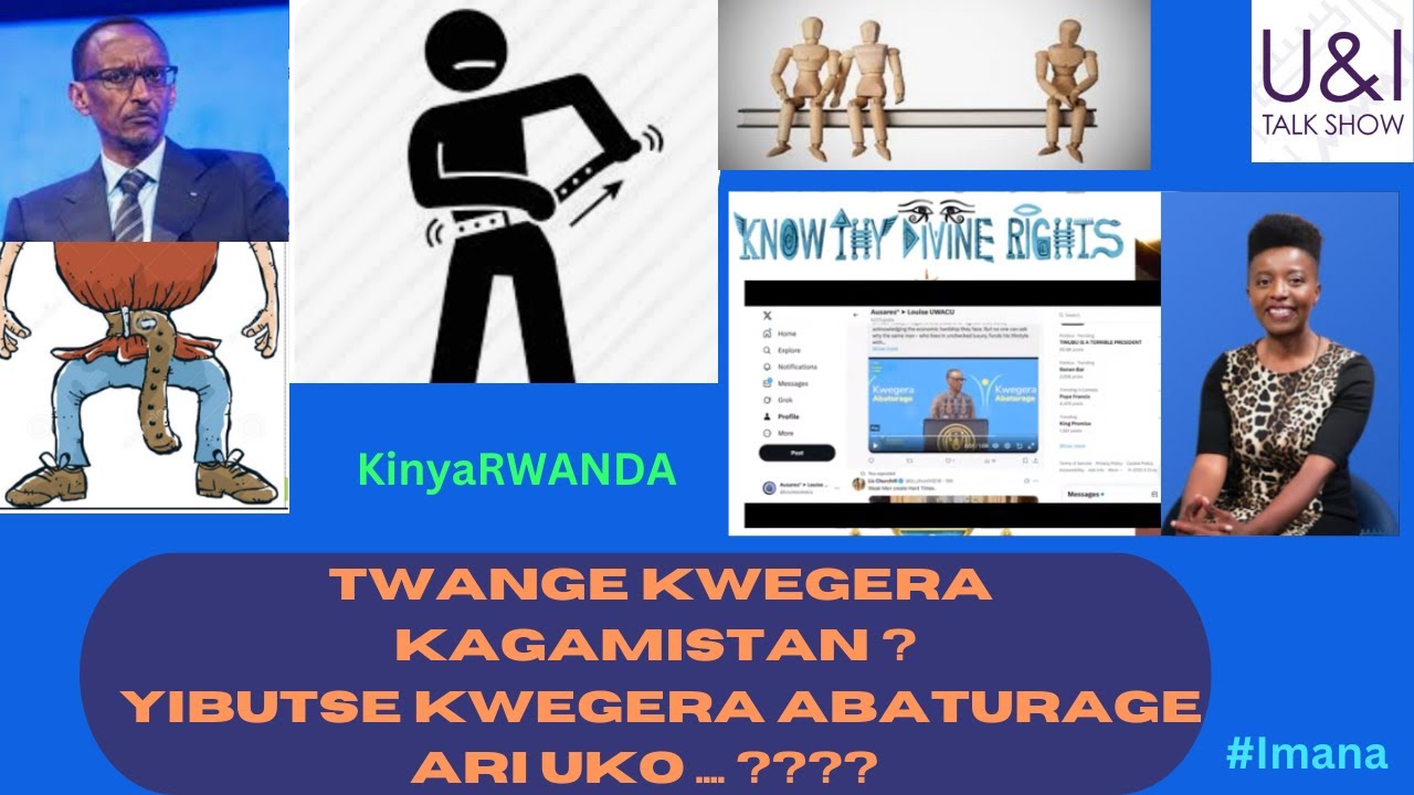 TWANGE Kwegera Kagamistan? Yibutse Kwegera Abaturage ari uko ba Mpatse ...