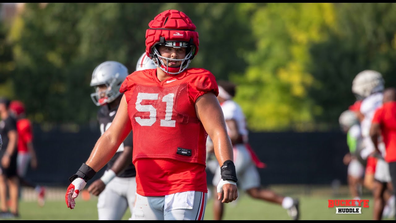 Ohio State Football: Luke Montgomery Making The Move To Center - YouTube