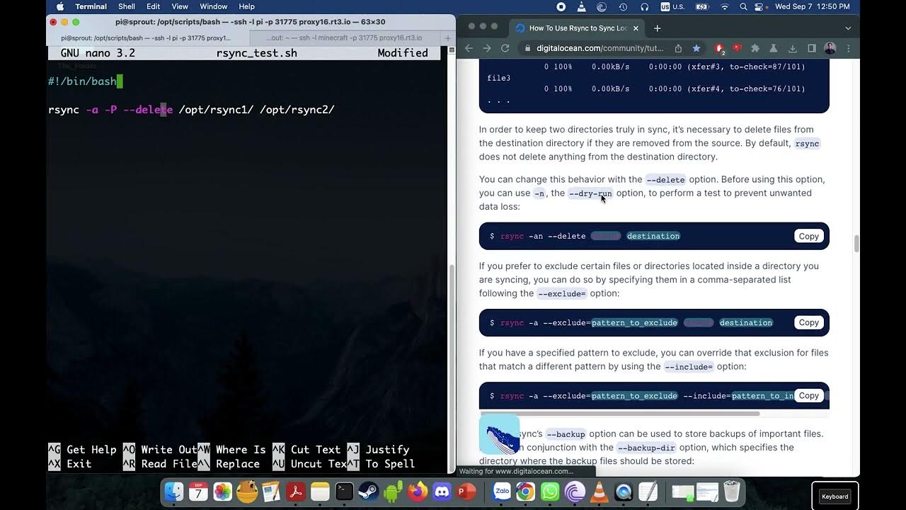 Use Rsync and Cronjobs to backup data on your Raspberry Pi! - YouTube