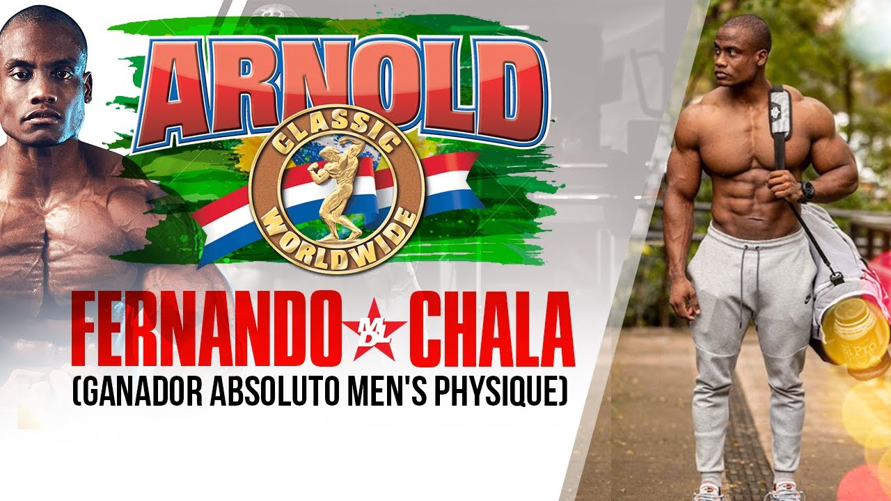 Fernando Chala (Ganador Absoluto Men's Physique) Arnold Classic Brazil ...