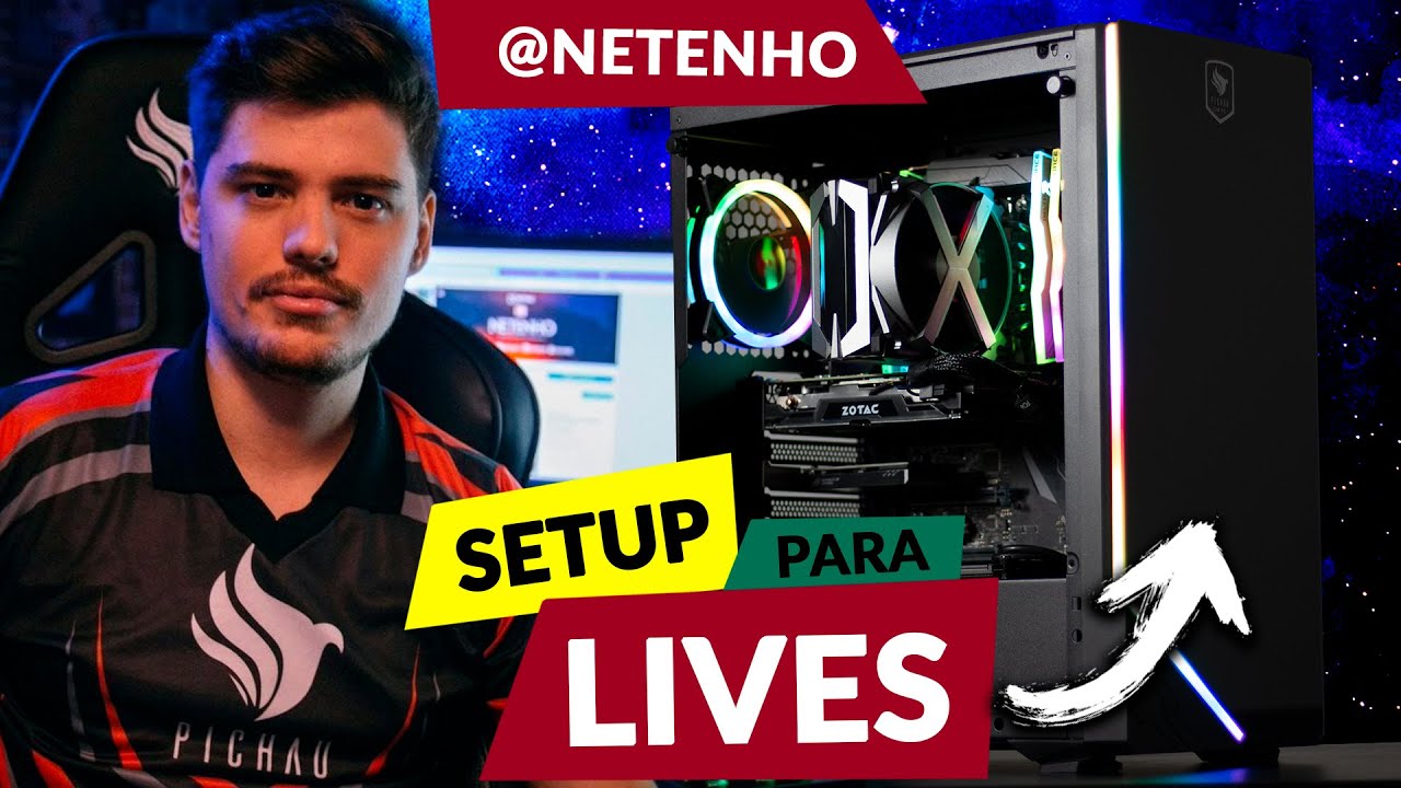 Setup para STREAM 2019 ft. Netenho PUBG - Montagem... - YouTube