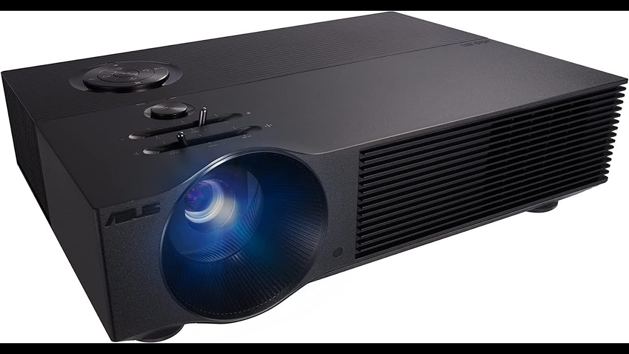 ASUS H1 Projector Review - PROS & CONS - 1080P FHD LED Projector - YouTube