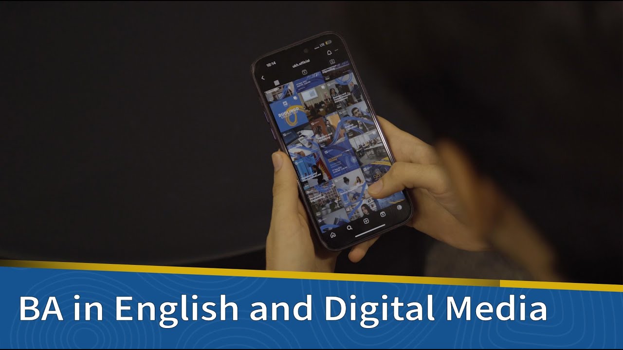 BA in English and Digital Media - YouTube