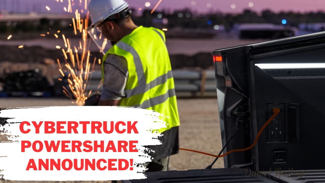 Tesla Announces Powershare for Cybertruck! - YouTube