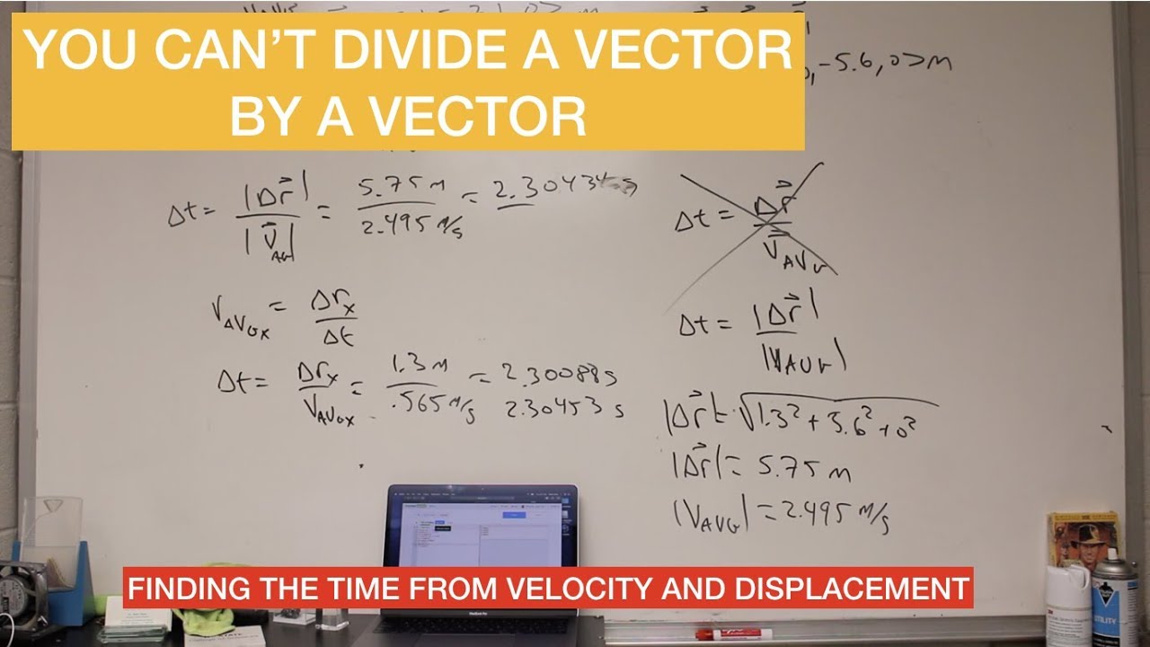 You Can't Divide a Vector by a Vector - YouTube