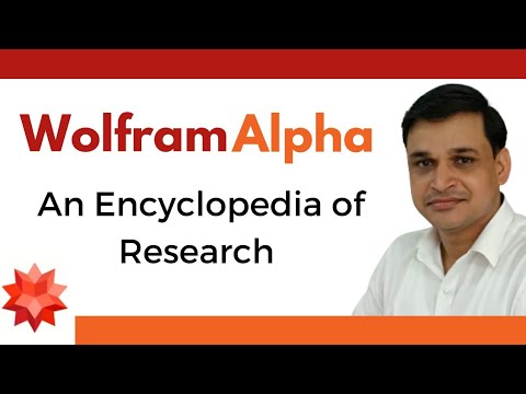 Wolfram Alpha - An encyclopedia of research | WolframAlpha tutorial - YouTube