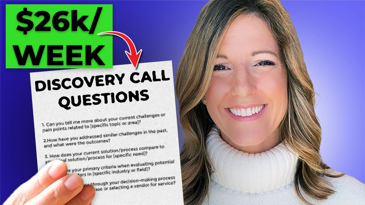 5 Best Discovery Call Questions You Need To Use Now - YouTube
