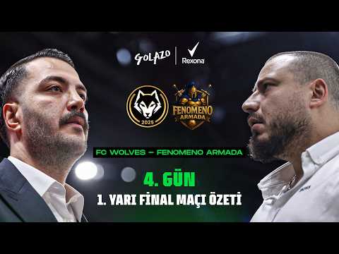 FC Wolves vs Fenomeno Armada FC I Yarı Final I Maç Özetleri I Golazo 3