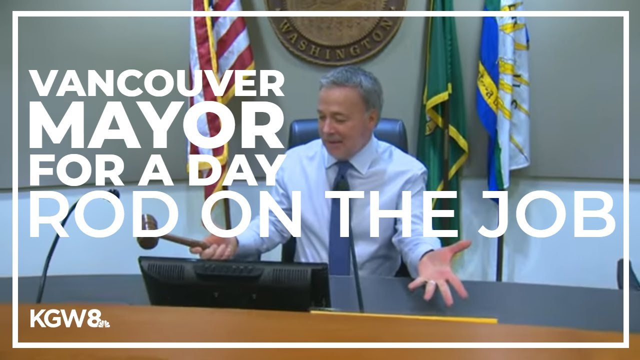 Vancouver mayor for a day | Rod on the Job - YouTube