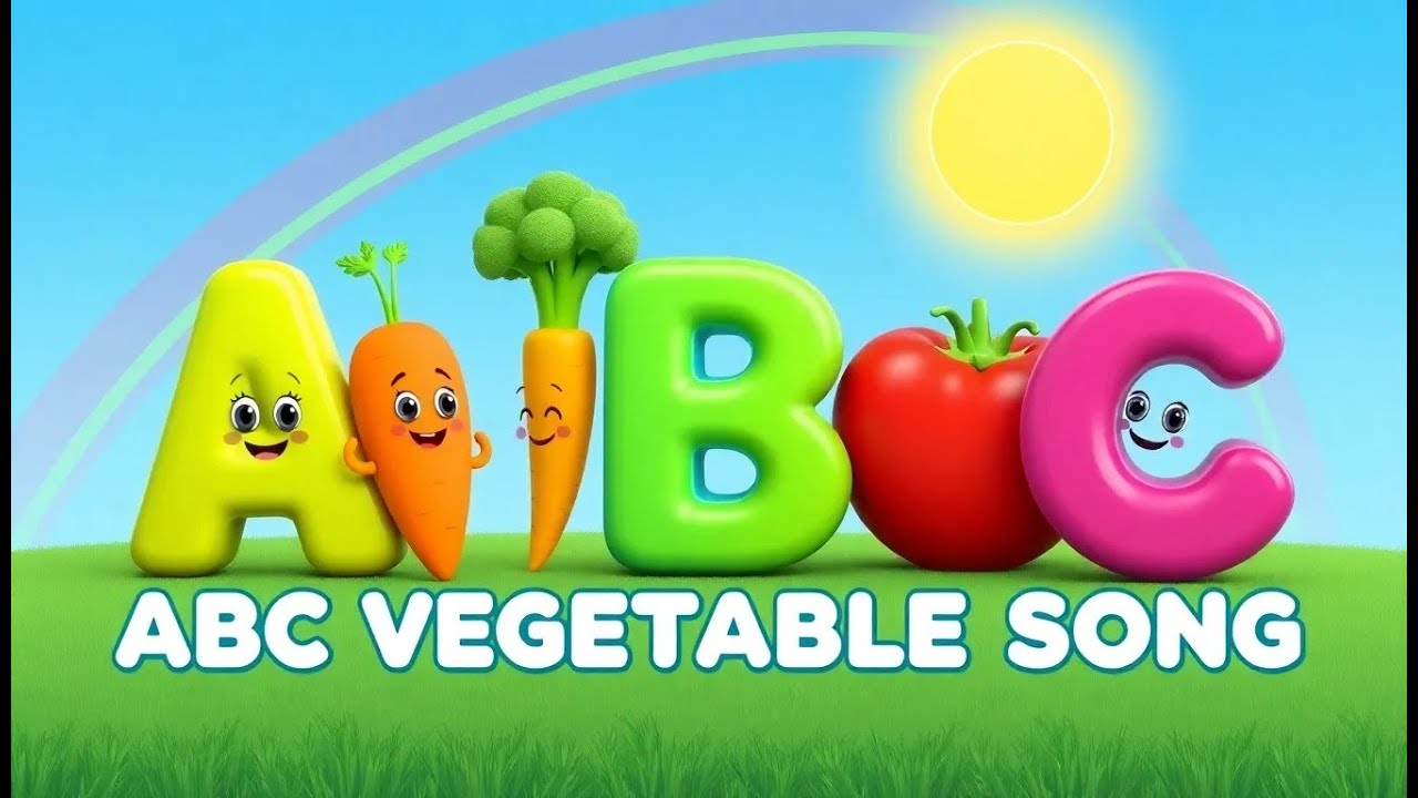 Vegetable ABC song / ABC vegetable song / @laddurabutv Learn Vegetables ...