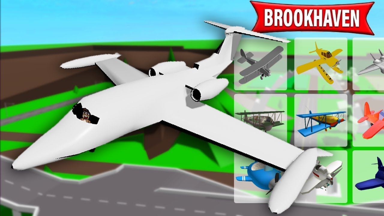 COMMENT PILOTER L'AVION DANS BROOKHAVEN ROBLOX - YouTube