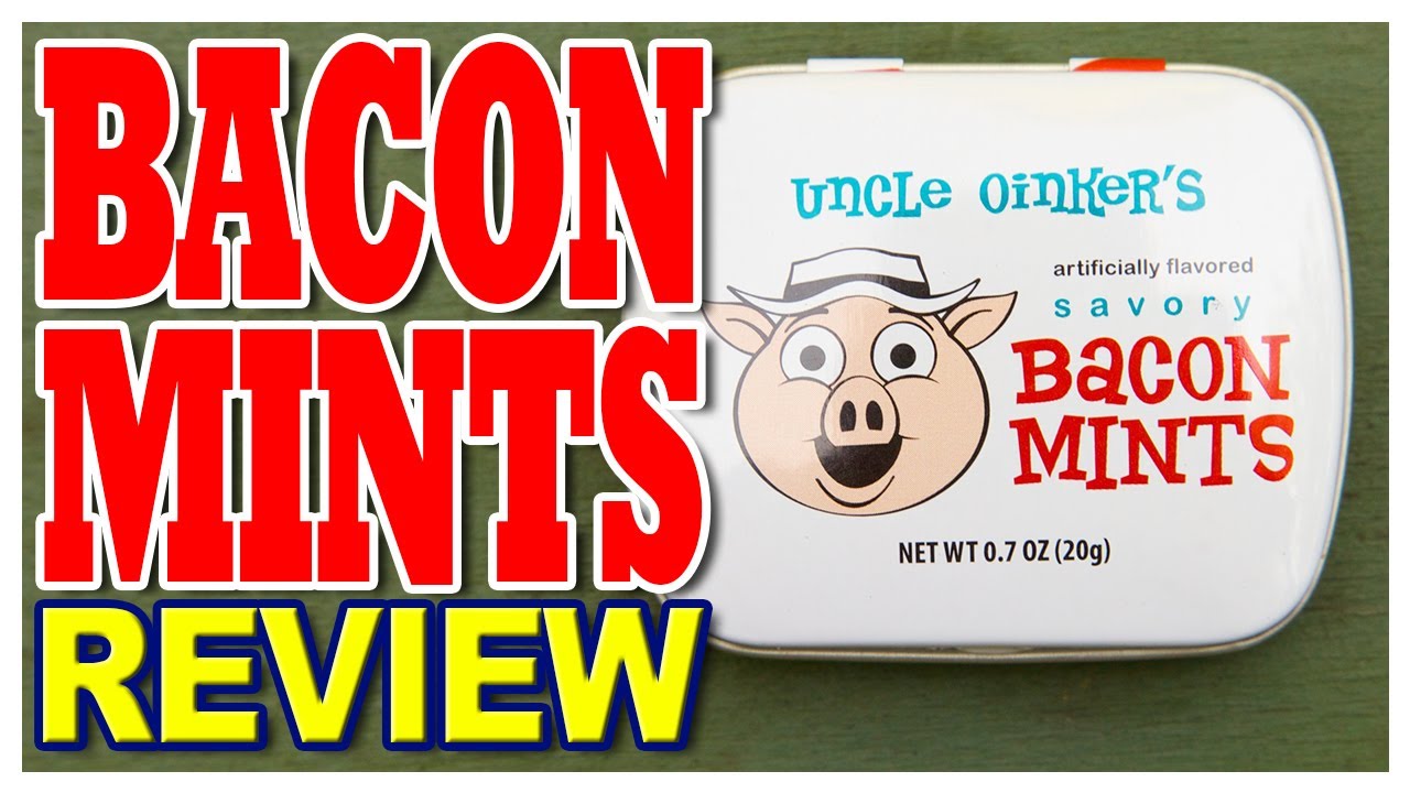 Uncle Oinker's Savory Bacon Mints Review - "YUMMY BACON FLAVOURED MINTS ...
