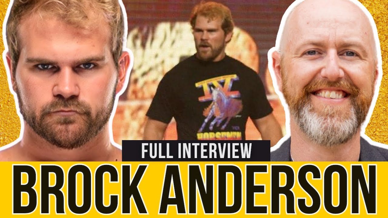 Brock Anderson on AEW, Being Arn Anderson's Son and Shawn Michaels ...