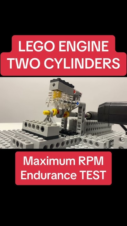 Lego enegine two cylinders #lego #engine #satysfying #satysfyingvideo # ...
