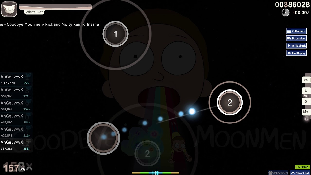 osu goodbye moonmen FC - YouTube