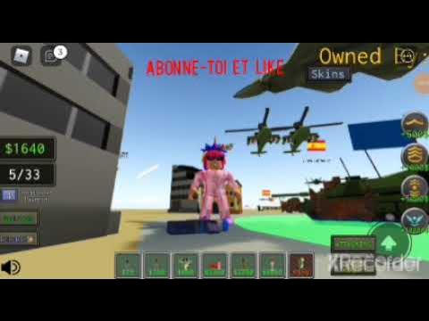 CHAPITRE 2 : Je construis ma base militaire sur Army tycoon - YouTube