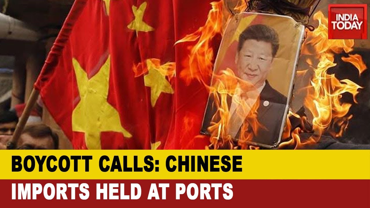 Boycott China: Amid Boycott Calls, Imports From China Held Up At Ports ...