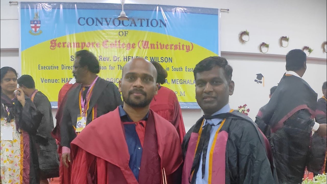 "Convocation Ceremony of Daniel Sushil Sonekar @ Harding theological ...