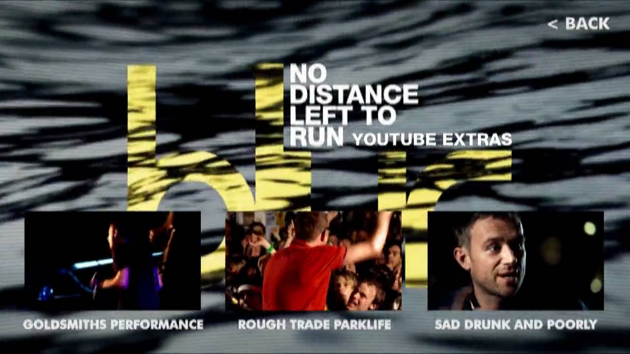 Blur - No Distance Left To Run (YouTube Extras 2) - YouTube