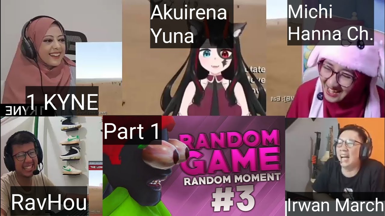 Reaction Mashup Milyhya Random Game Random Moment 3 Part 1 - YouTube