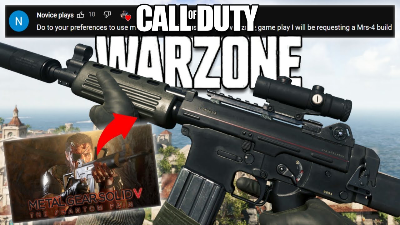 AM MRS-4 & Riot SMG from Metal Gear Solid V in WARZONE Double Win ...