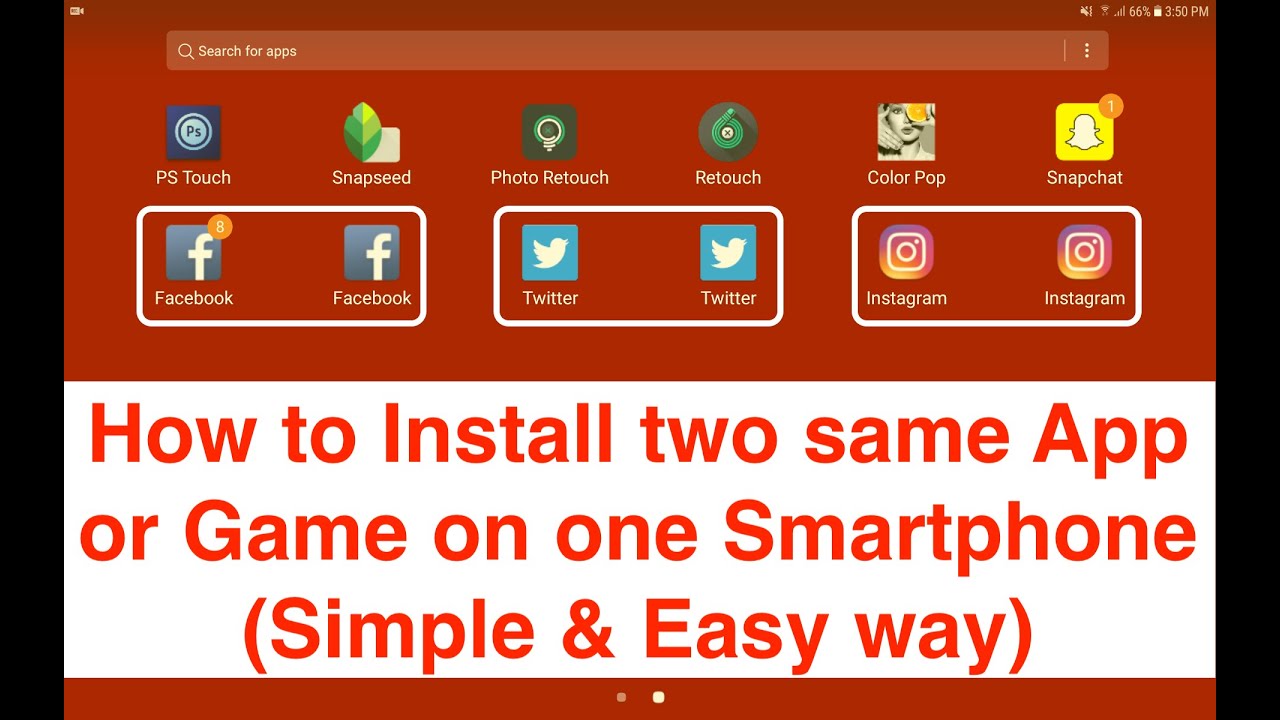 How to Install two same App or Game on one Smartphone (Simple & Easy ...