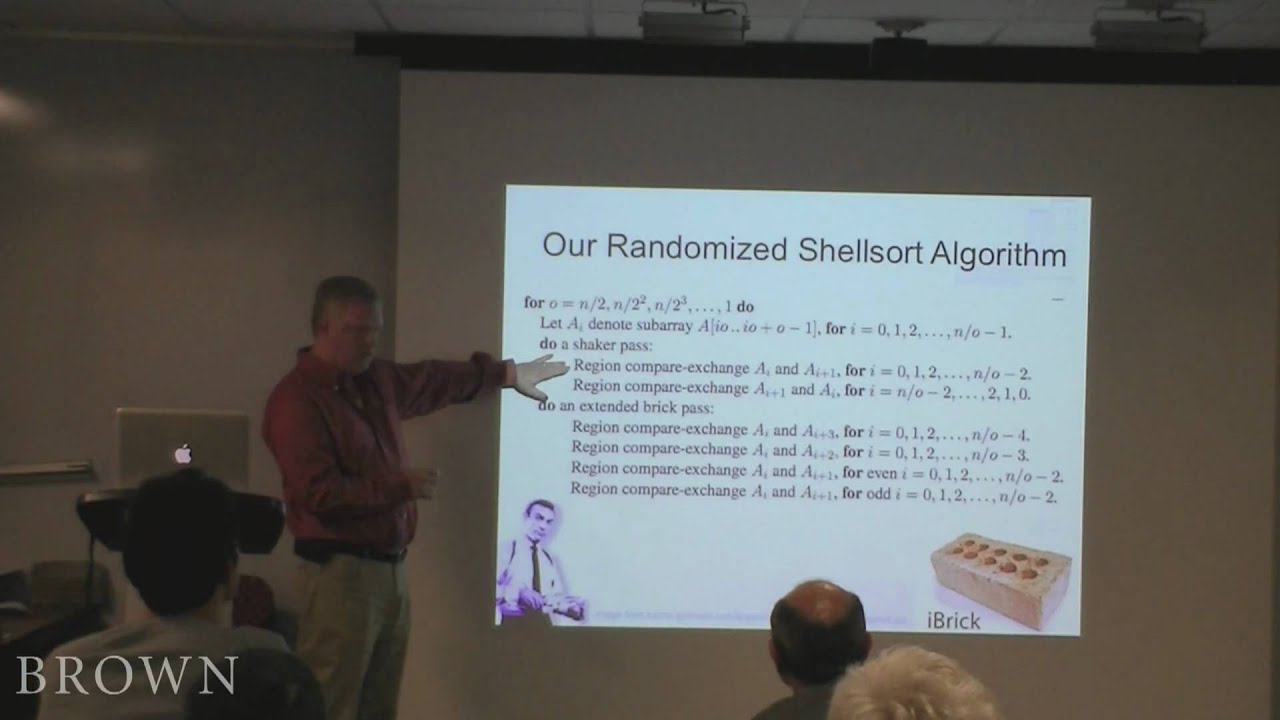 Randomized Shellsort A Simple Oblivious Sorting Algorithm 36 Youtube