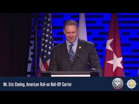 NDTA-USTRANSCOM Fall Meeting 2019 Industry Keynote: Mr. Eric Ebeling ...