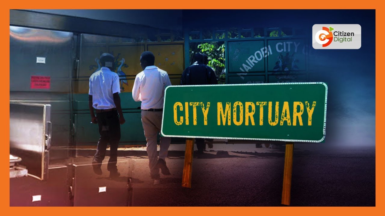 Somber mood at City Mortuary as families collects bodies - YouTube