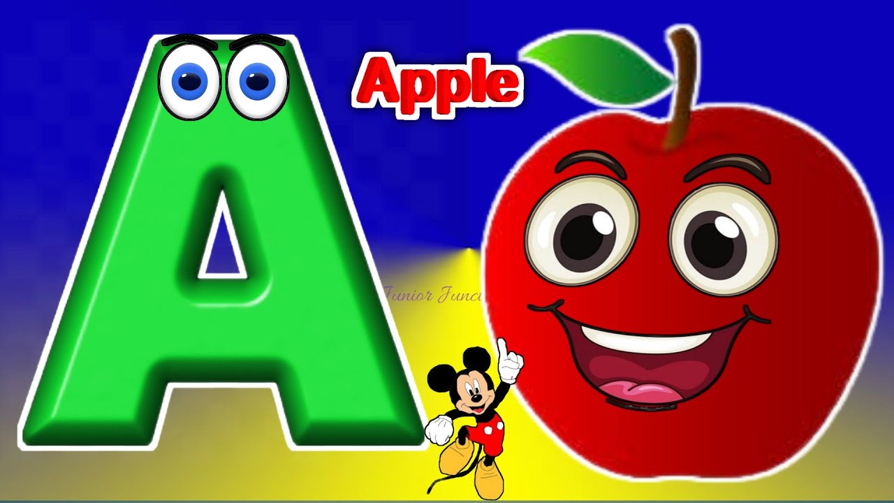ABC Song, A for Apple, + more Nursery Rhymes, Kid's Song, The Phonics ...