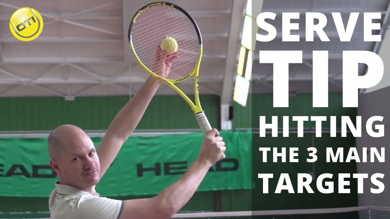 Serve Video Tip: Hitting The 3 Main Serve Targets - YouTube