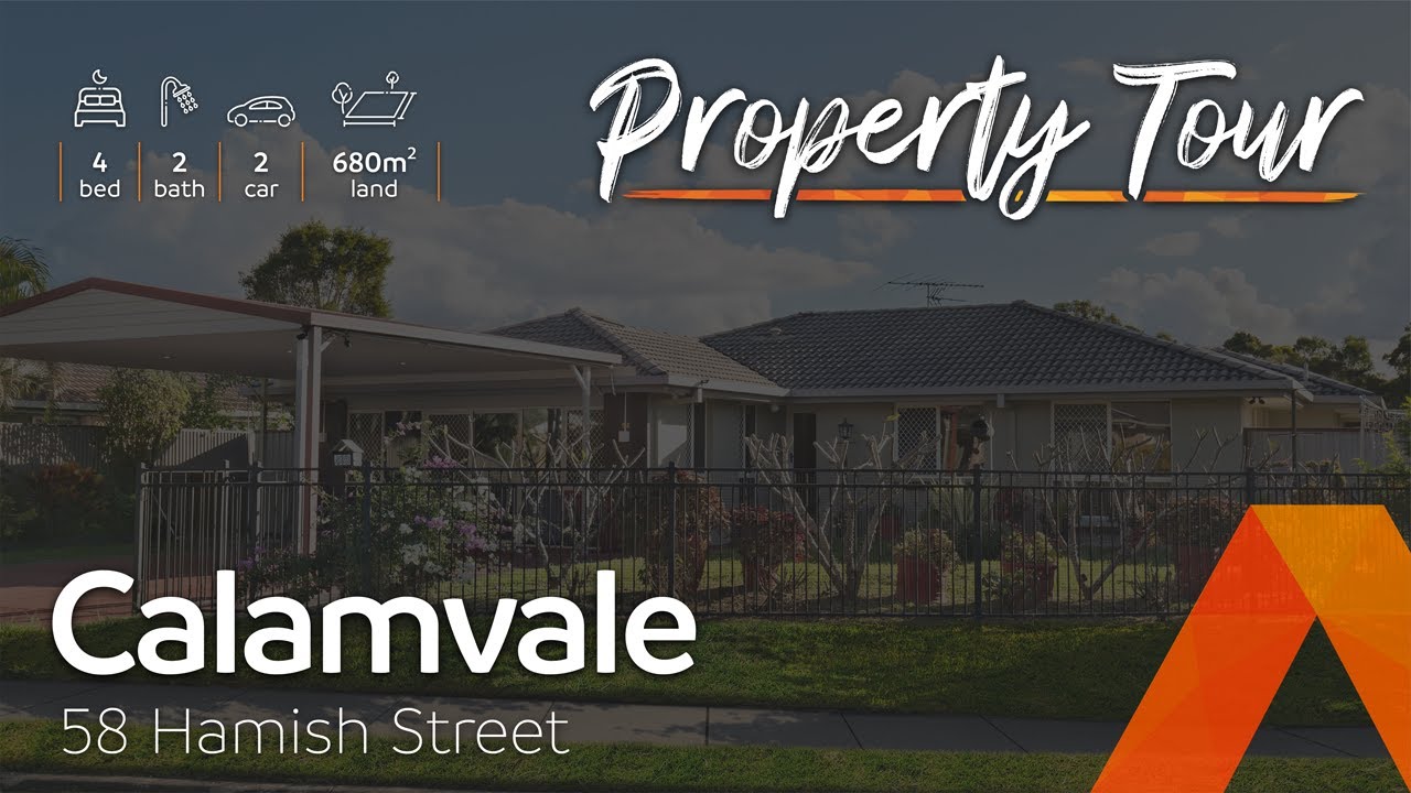 58 Hamish Street, Calamvale | House Tour | Natalie Child - YouTube