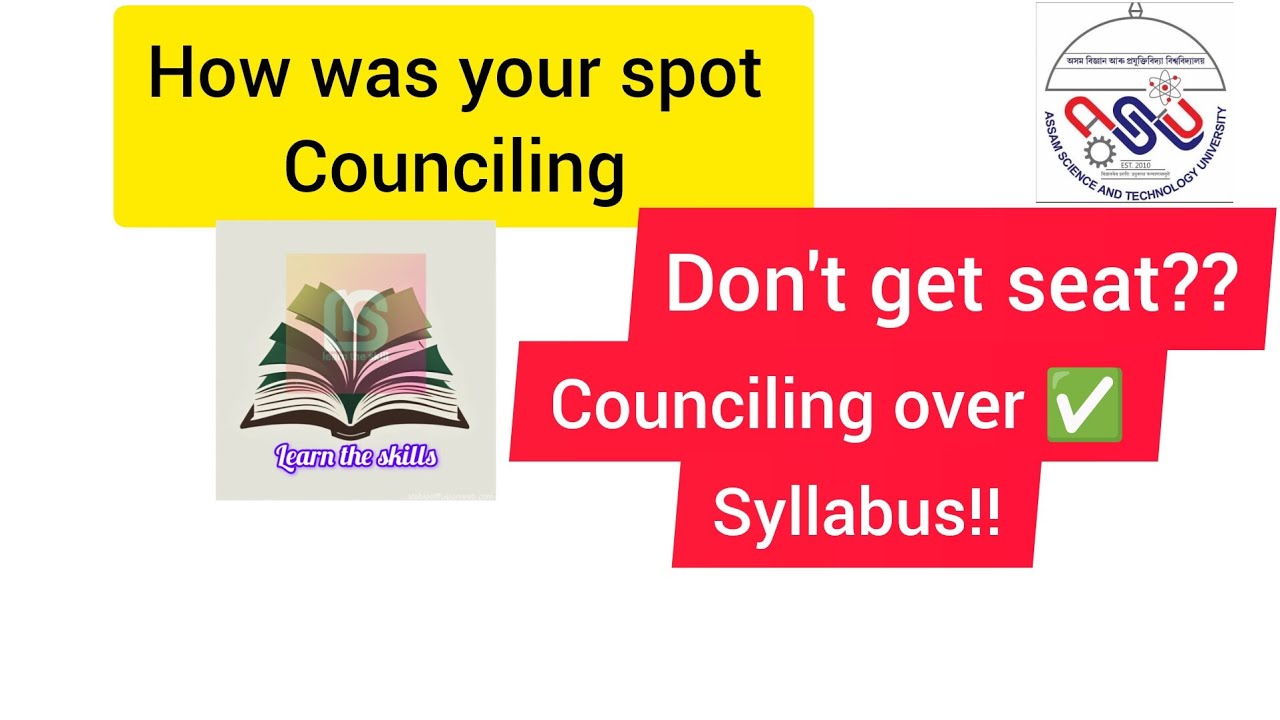 Cee counciling 2025 , spot counciling, engineering syllabus, don't get ...