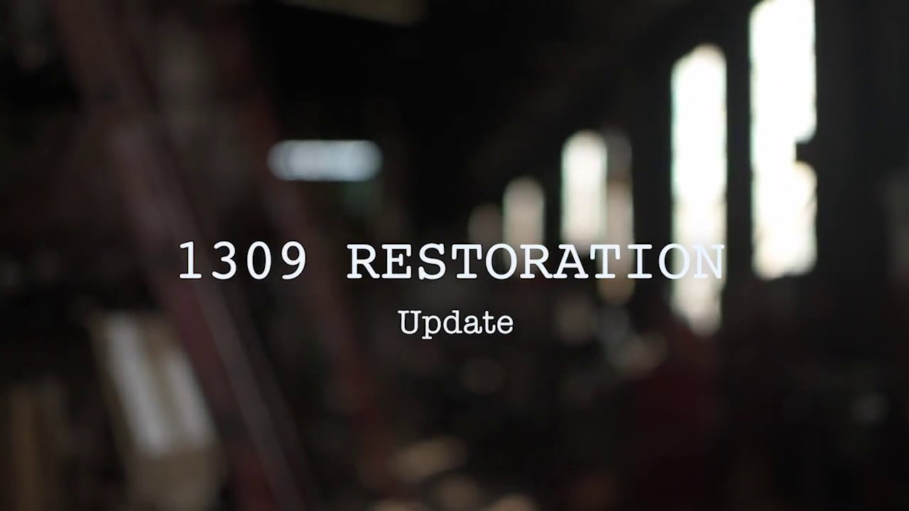 Steam Engine 1309: Restoration Update - YouTube
