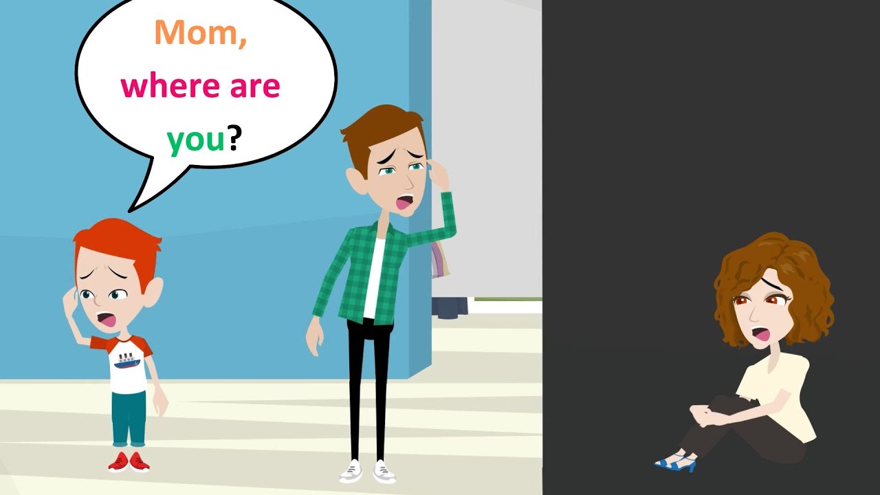 Lucas's mother disappears - Comedy Animation English Story - Lucas ...