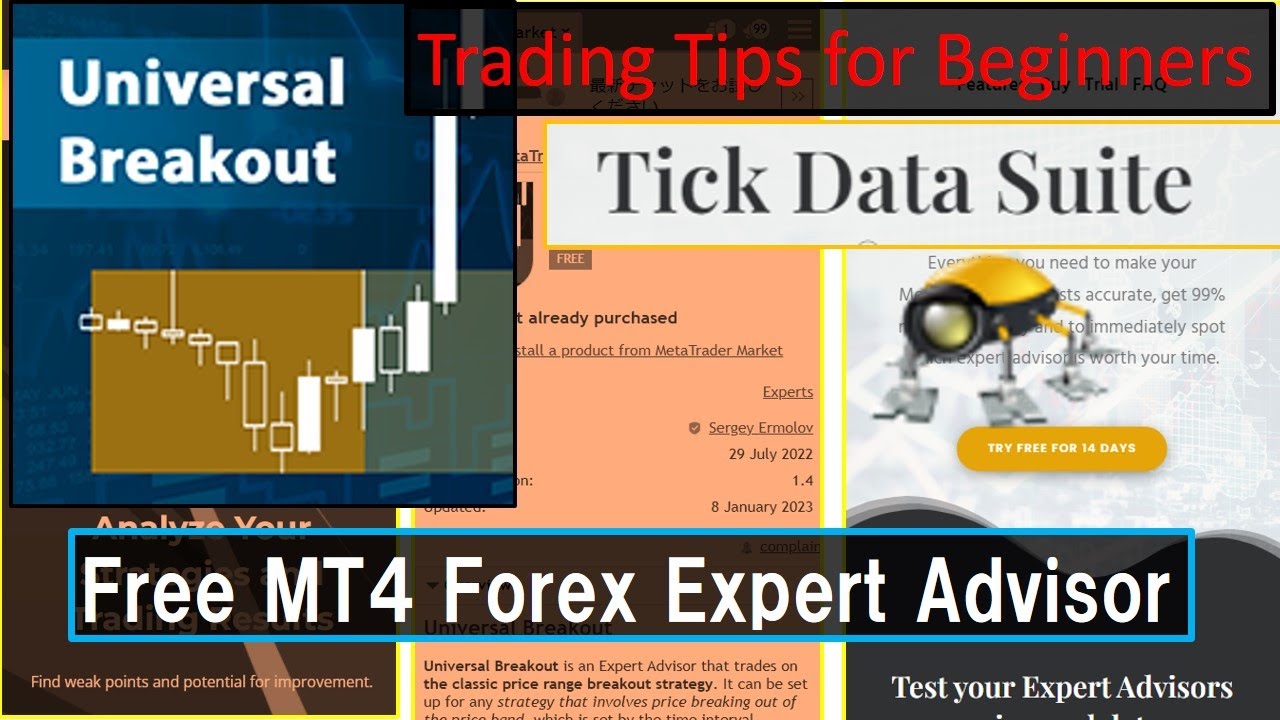 Free EA [Universal Breakout] MQL5 #Tick Data Suite #QuantAnalyzer - YouTube