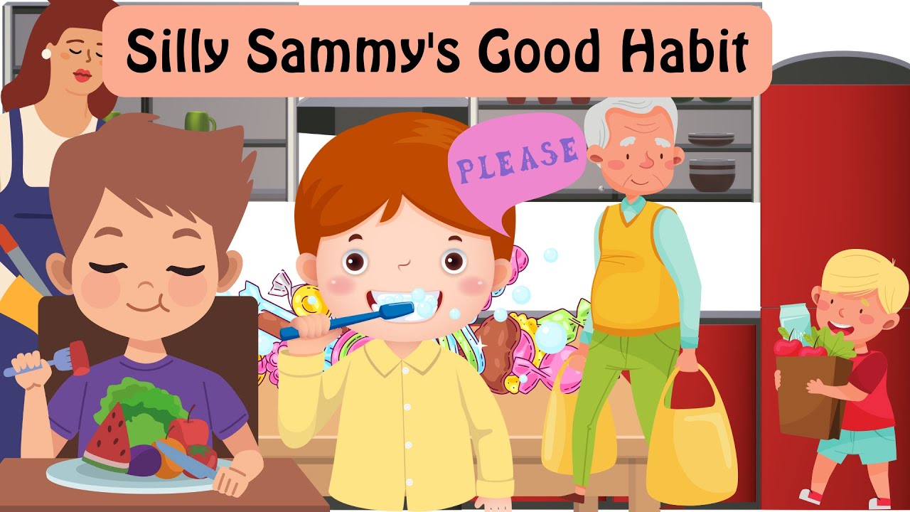 Silly Sammy's Good Habits Song | Funny Nursery Rhyme | Educational ...