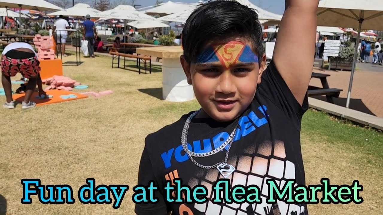 we had a fun day at the mall of Africa flea Market **DAD GOT PRANKED ...