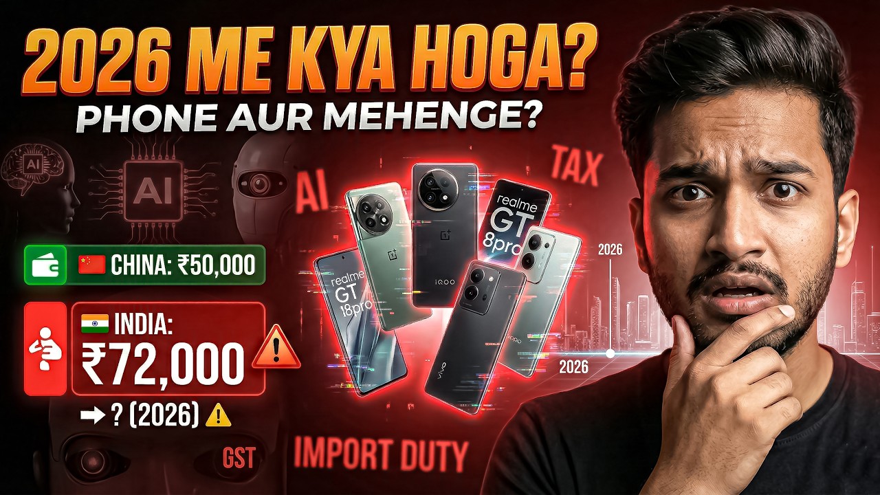 Smartphone India Me Mehanga Kyu? 🤔 | Dollar, AI & Tax Reality | Full ...