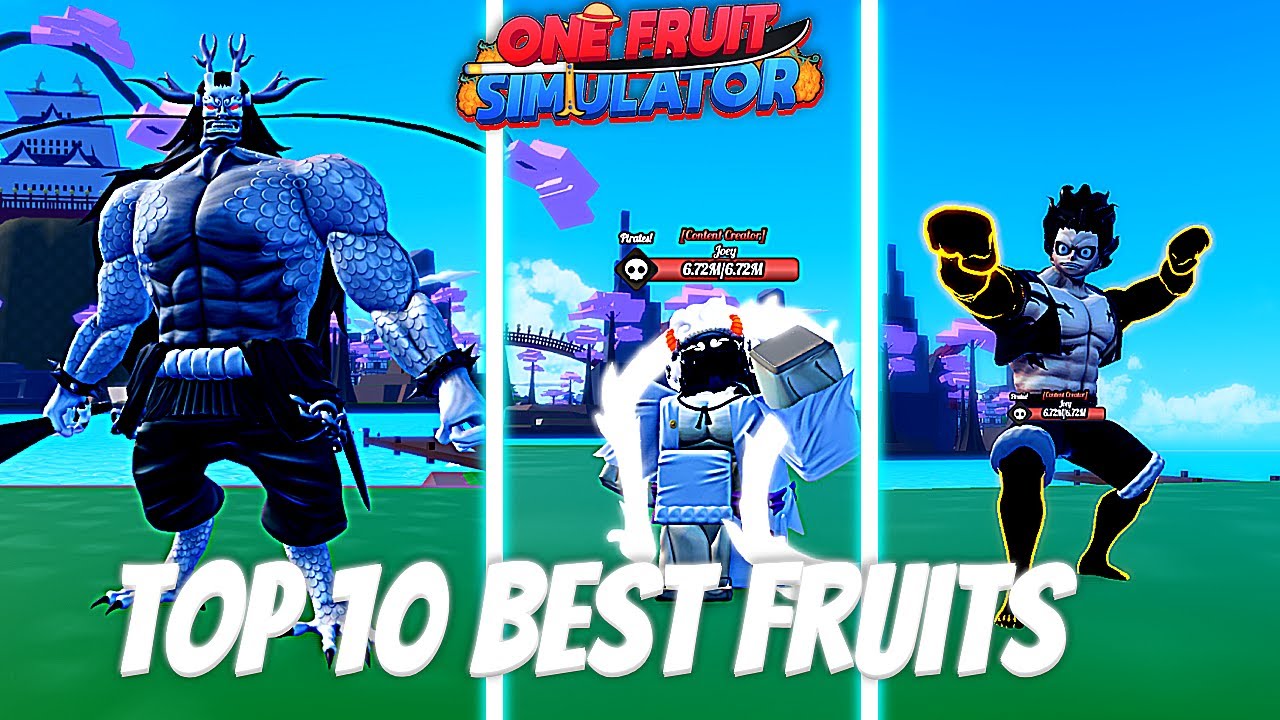 Top 10 BEST Fruits in One Fruit Simulator - YouTube